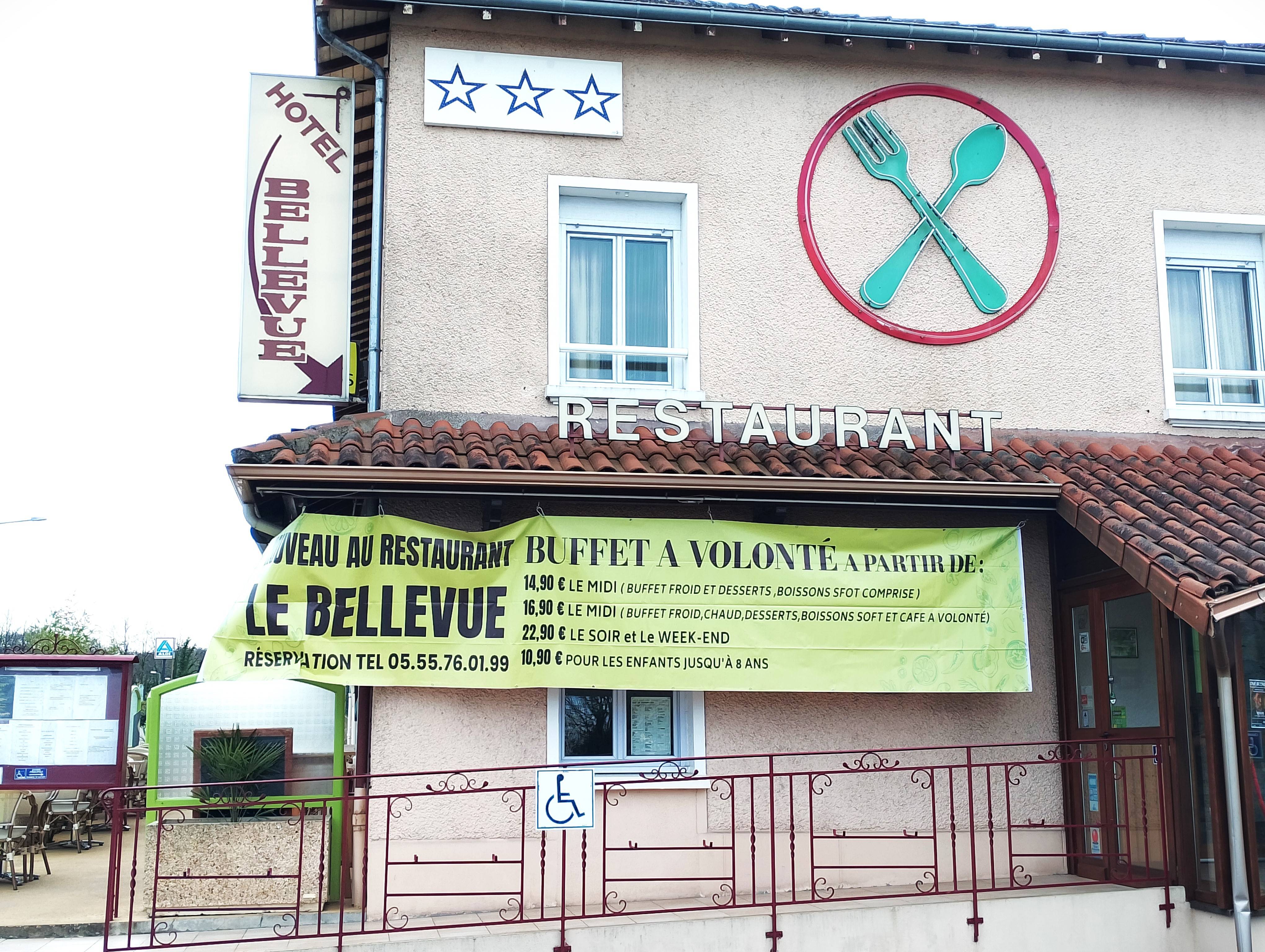 Buffet à volonté - Le Bellevue - Restaurant Bessines-sur-Gartempe